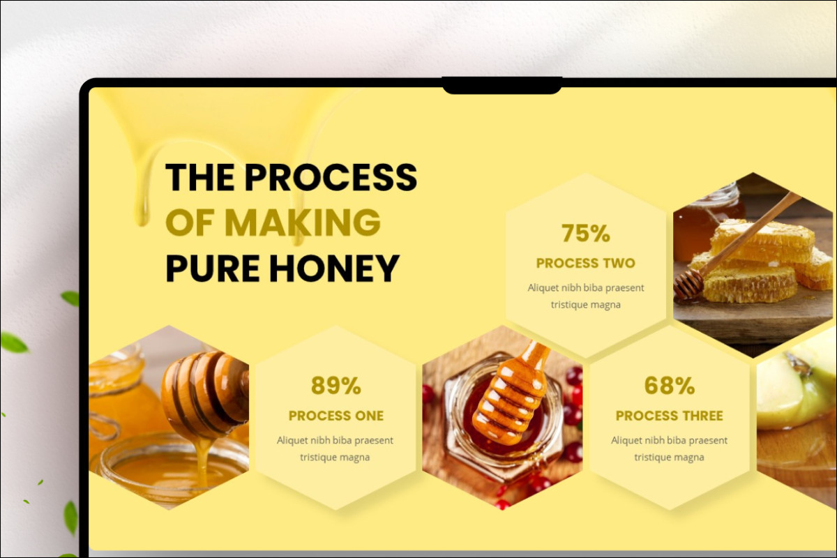 Pure Honey Presentation Template | Nulivo Market